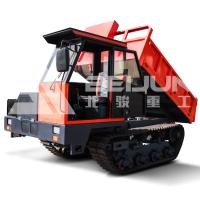 China 6 Ton Crawler Dumper Truck Hydraulic Dump Engineering Rubber Tracks 4105 Engine for sale