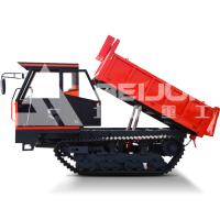 China 6 Ton Crawler Dumper Truck Hydraulic Dump Engineering Rubber Tracks 4105 Engine for sale