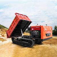 China Chang Chai Engine Powered Crawler Dumper Truck For Heavy Duty Material Handling Needs for sale