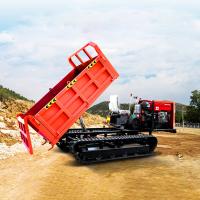 China Chang Chai Engine Powered Crawler Dumper Truck For Heavy Duty Material Handling Needs for sale
