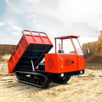 China 4 Ton Crawler Dumper Truck For Hardened Road Surfaces And Power Engineering for sale