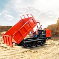 China 4 Ton Crawler Dumper Truck For Hardened Road Surfaces And Power Engineering for sale