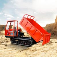 China 4 Ton Crawler Dumper Truck For Hardened Road Surfaces And Power Engineering for sale