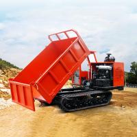China High Performance 5 Ton Crawler Dumper Truck With Rubber Tracks for sale