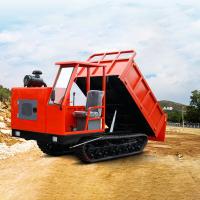 China High Performance 5 Ton Crawler Dumper Truck With Rubber Tracks for sale