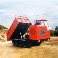 China High Performance 5 Ton Crawler Dumper Truck With Rubber Tracks for sale