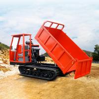 China High Performance 5 Ton Crawler Dumper Truck With Rubber Tracks for sale