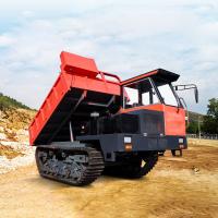 China Weichai Jiaxin 4105 Engine 10 Ton Crawler Dumper Truck for Slope Transport 3700mm for sale
