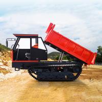 China Weichai Jiaxin 4105 Engine 10 Ton Crawler Dumper Truck for Slope Transport 3700mm for sale