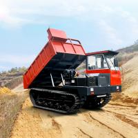 China 12 Ton Semi Tracked Crawler Dumper Truck Weichai Jiaxin 4105 Engine Guli 29 Model for sale