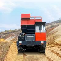 China 12 Ton Semi Tracked Crawler Dumper Truck Weichai Jiaxin 4105 Engine Guli 29 Model for sale