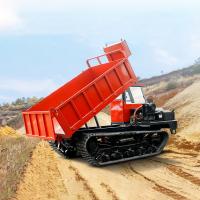 China 12 Ton Semi Tracked Crawler Dumper Truck Weichai Jiaxin 4105 Engine Guli 29 Model for sale