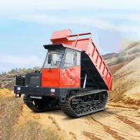 China 12 Ton Semi Tracked Crawler Dumper Truck Weichai Jiaxin 4105 Engine Guli 29 Model for sale