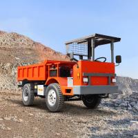 China 3.5 ton Underground Mining Dump Truck Four Wheel Mining Narrow Axle for sale