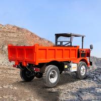 China 3.5 ton Underground Mining Dump Truck Four Wheel Mining Narrow Axle for sale