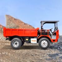 China 3.5 ton Underground Mining Dump Truck Four Wheel Mining Narrow Axle for sale