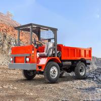 China 3.5 ton Underground Mining Dump Truck Four Wheel Mining Narrow Axle for sale