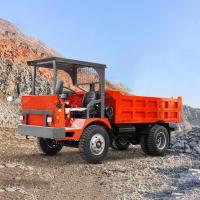China Loading 5 Ton Heavy Duty Electric Dumper Four Wheel Underground Mining Dumper Tipper for sale