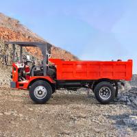 China Loading 5 Ton Heavy Duty Electric Dumper Four Wheel Underground Mining Dumper Tipper for sale