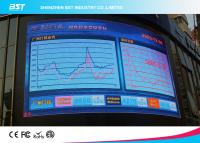 China High Brightness P8 Flexible Led Display , Soft Led Curtain Screen for sale
