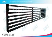 China Transparent P31.25mm 1R1G1B LED mesh display with 7000nits , light weight for sale