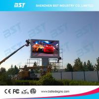China P6 Full Color Large Outdoor Advertising LED Display Video High Resolution for sale