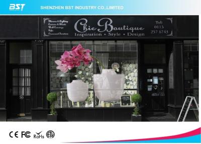 China P3.75 Trans Eyes Transparent Video Wall , Hd Glass Led Display Advertising for sale