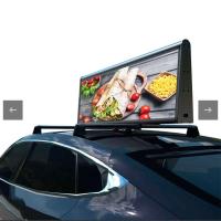 China Full Color 4G Wireless P3 Taxi Top Screens 40000 Pixel per sqm Waterproof IP65 OEM for sale