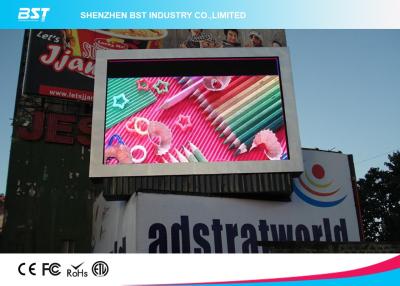 China High Refresh Rate 6mm Pixel Pitch Full Color Outdoor LED Display for Dynamic Advertising for sale