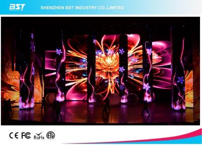 China P3.91mm LED Backdrop Screen Rental 1920hz Refresh Rate For Concert Show for sale