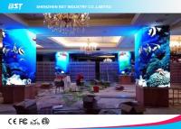 China Electronic P4 Curved Indoor Advertising LED Display 100000 Hours Lifetime For Big Mall for sale