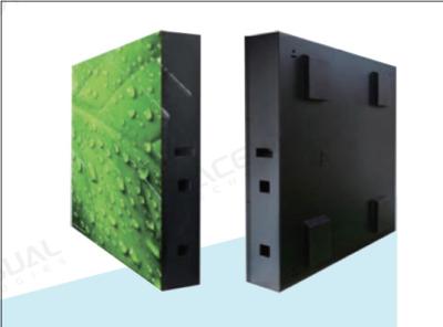 China Outdoor Wall Mounted Advertising LED Display Brightness Adjustable For Day And Night for sale