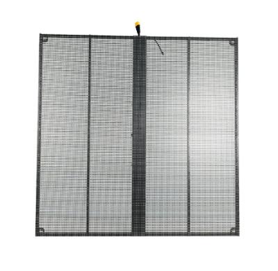 China P3.9-7.8 Transparent Outdoor LED Display with High Brightness 5500nits and 3840Hz Refresh Rate for sale