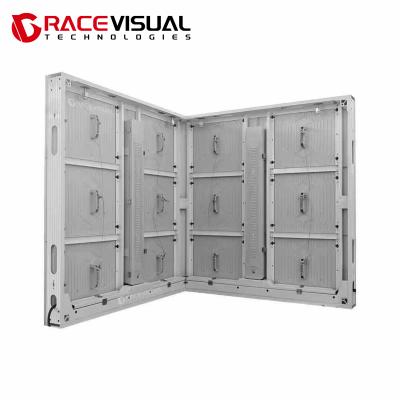 China Outdoor Full-Color LED Display White Heat Dissipation High Brightness Energy Saving, Front/Rear Maintenance for sale