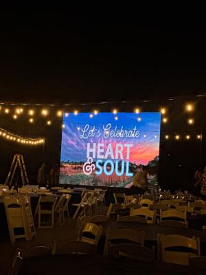 China Upgrade P2.97 Rental LED Display 4500nits Brightness Outdoor Full Color Screen High Refresh Rate 7680HZ for sale