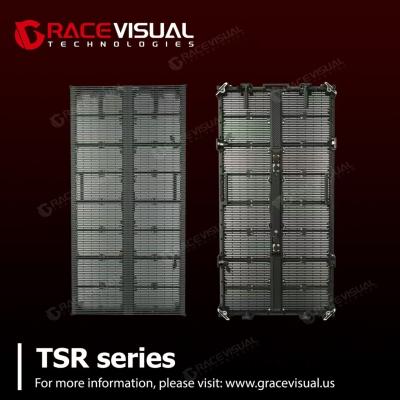 China Transparent LED Panels with 7680HZ High Refresh Rate and Contrast Ratio 6000 1 Panel Weight 9KG for sale