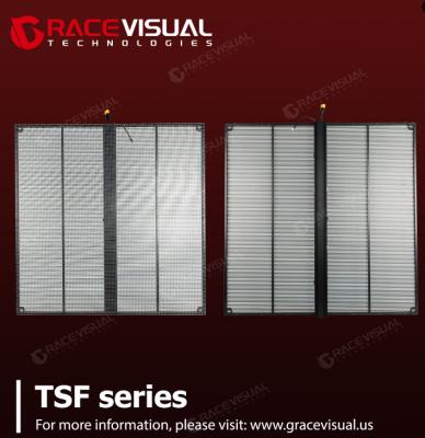 China TSF Series Cutting-edge Transparent LED Screen For High-resolution Content Display for sale