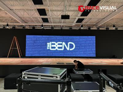 China 500x500mm Panel CCC/CE Certified LED Video Wall 28W 160° Viewing Angle Custom Configurations Auto-Lock Syste for sale
