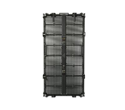 China TSR Series P3.9-7.8 Transparent Rental LED Display, die casting panel design, lightweight for sale