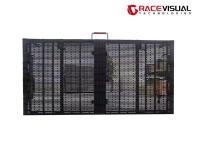 China P3.9-7.8mm Transparent Outdoor Rental LED Display 1Mx0.5M 7680Hz Refresh Rate 5000nits Brightness for sale
