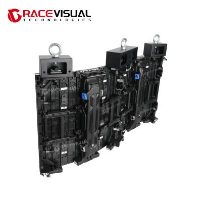China Certified Safe LED Screens Multi-Angle Curved Display Solution with Die-casting Aluminum Panel Material and 16bit Gray Scale for sale