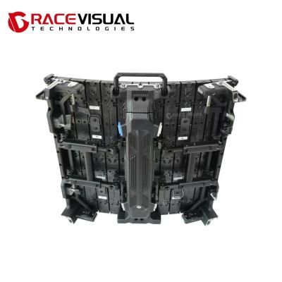 China Die-casting Aluminum Panel Material Intdoor Fexible Rental Led Panel Video Wall with 7680hz Refresh Rate for Stage Events for sale