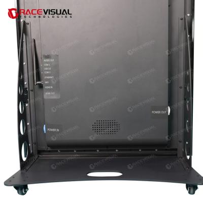 China Streamlined Mobile Deployment with 90° Angle Splicing Indoor Advertising LED Display and PC Software Control Options for sale