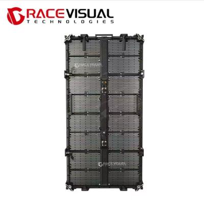 China P3.9-7.8 Outdoor Transparent LED Display For Stage, Concert, Live Show Rental Led Wall for sale
