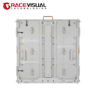 China Outdoor Fixed LED Display P5.7 – Full-Color White Commercial Billboard with Front/Rear Service Access for sale