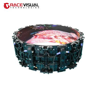 China IRDF Series-Indoor Flexible Rental LED Display | Indoor Flexible Panels | Round Circle Display for sale