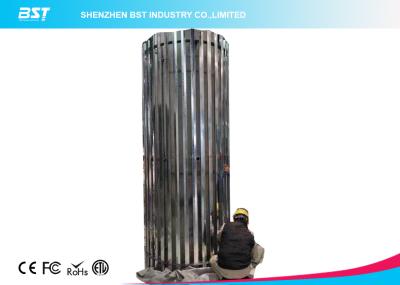China Ultra Thin Flexible LED Display For Commercial Advertising / Animation for sale