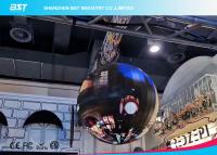 China HD 1080P Flexible LED Video Screen Display , Ball Type LED Curved Display for sale