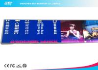 China Outdoor Waterproof Red Color LED Moving Sign Programmable 10mm Pixel pitch for sale