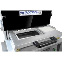China SS304 Gas Flushing MAP Tray Sealer 280x200mm 300pcs/h for Cooked Food for sale
